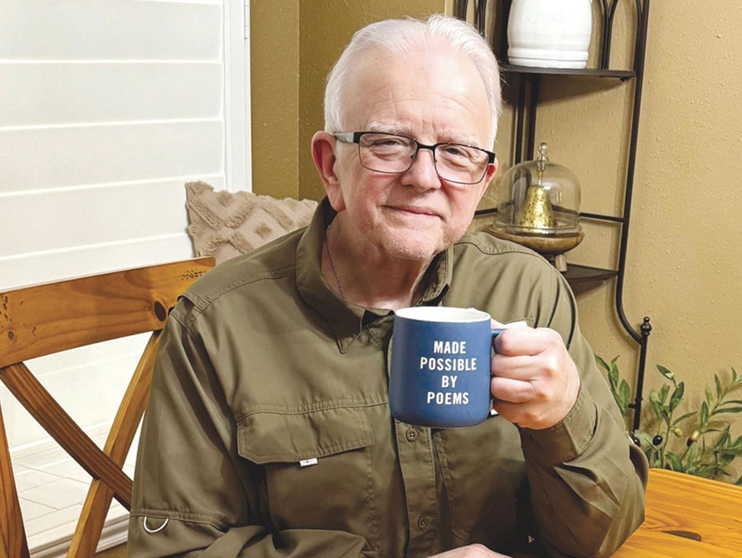 Poet Terry Jude Miller’s finds inspiration above the clouds